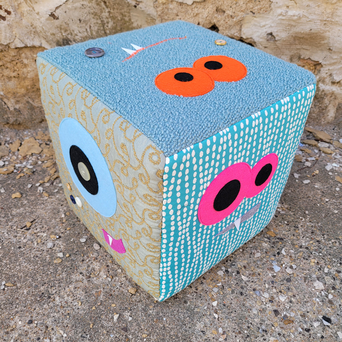 Teal Monster Cube – Monsters on Main